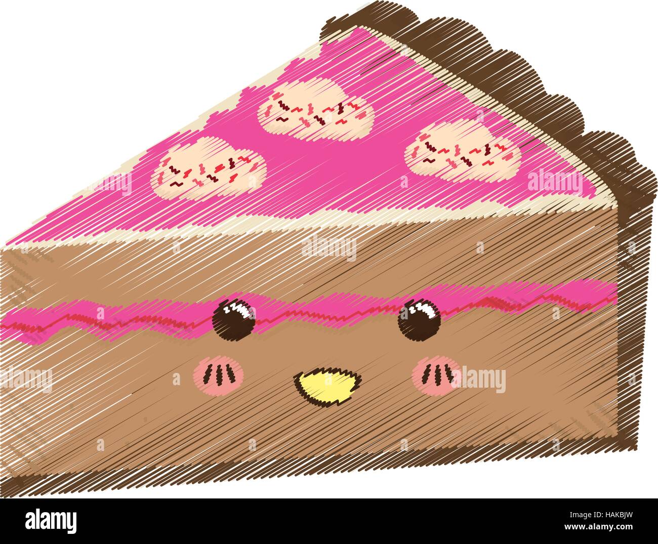 delicious Cake dessert icon vector illustration graphic design Stock ...