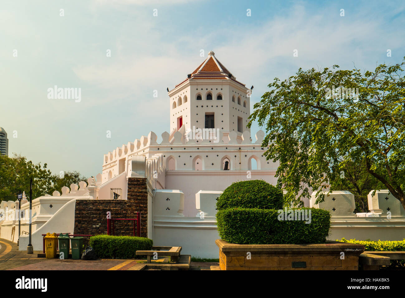 Phra Sumen Fort Bangkok, Thailand Stock Photo - Alamy