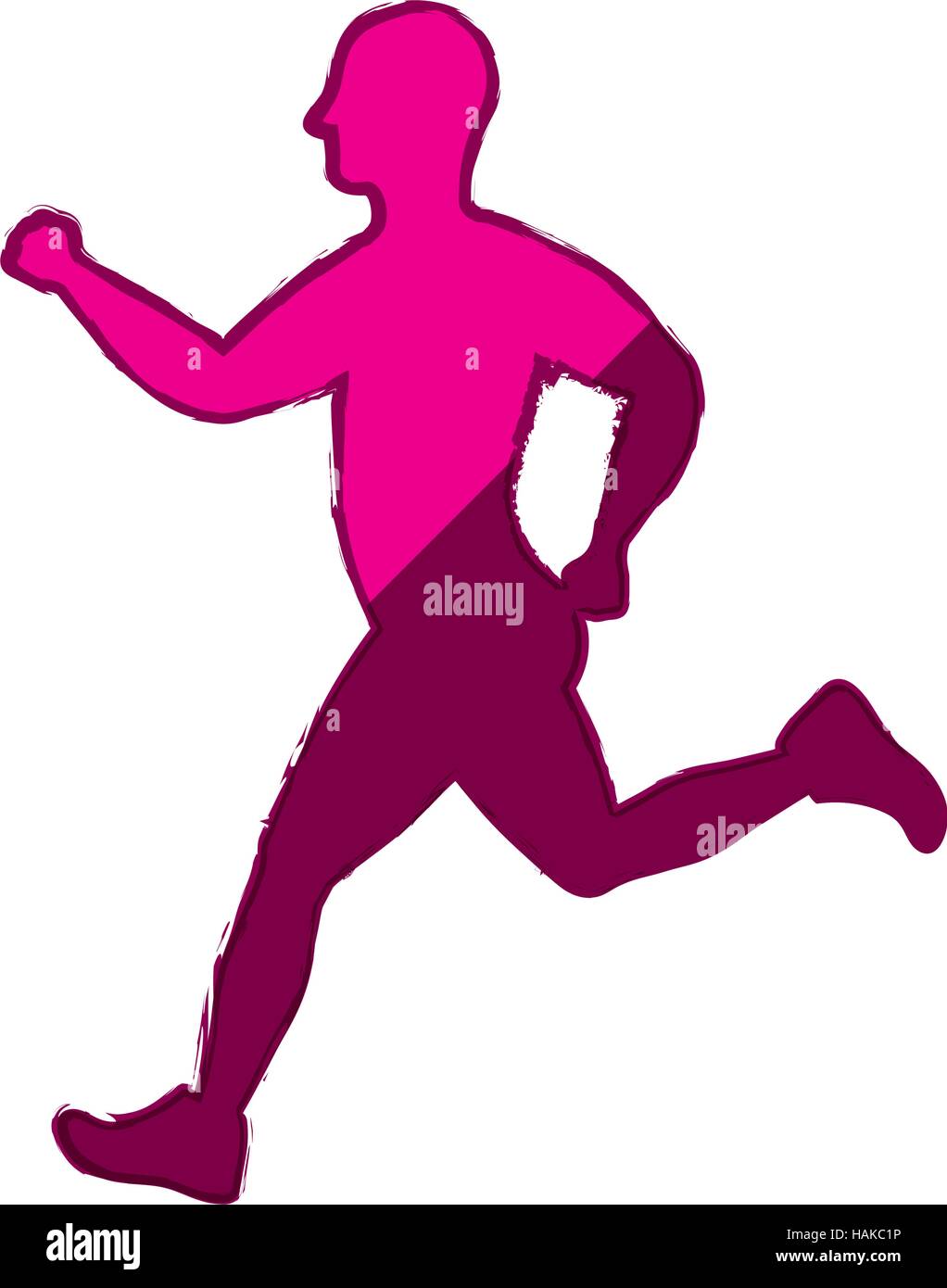 man running fitness icon vector illustration graphic design Stock ...