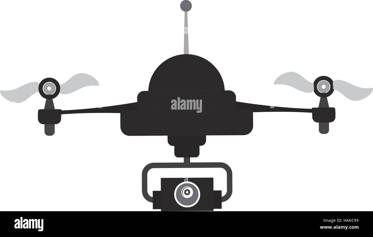 Drone robot technology icon vector illustration graphic design Stock ...
