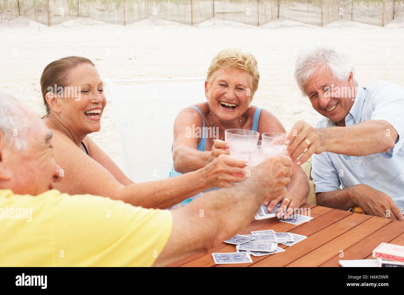 Four Friends Playing Game Cards High Resolution Stock Photography and ...