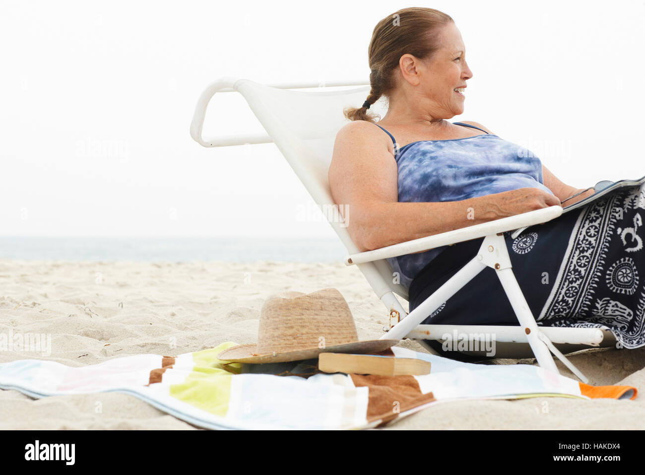 60s woman swimsuit hi-res stock photography and images - Alamy