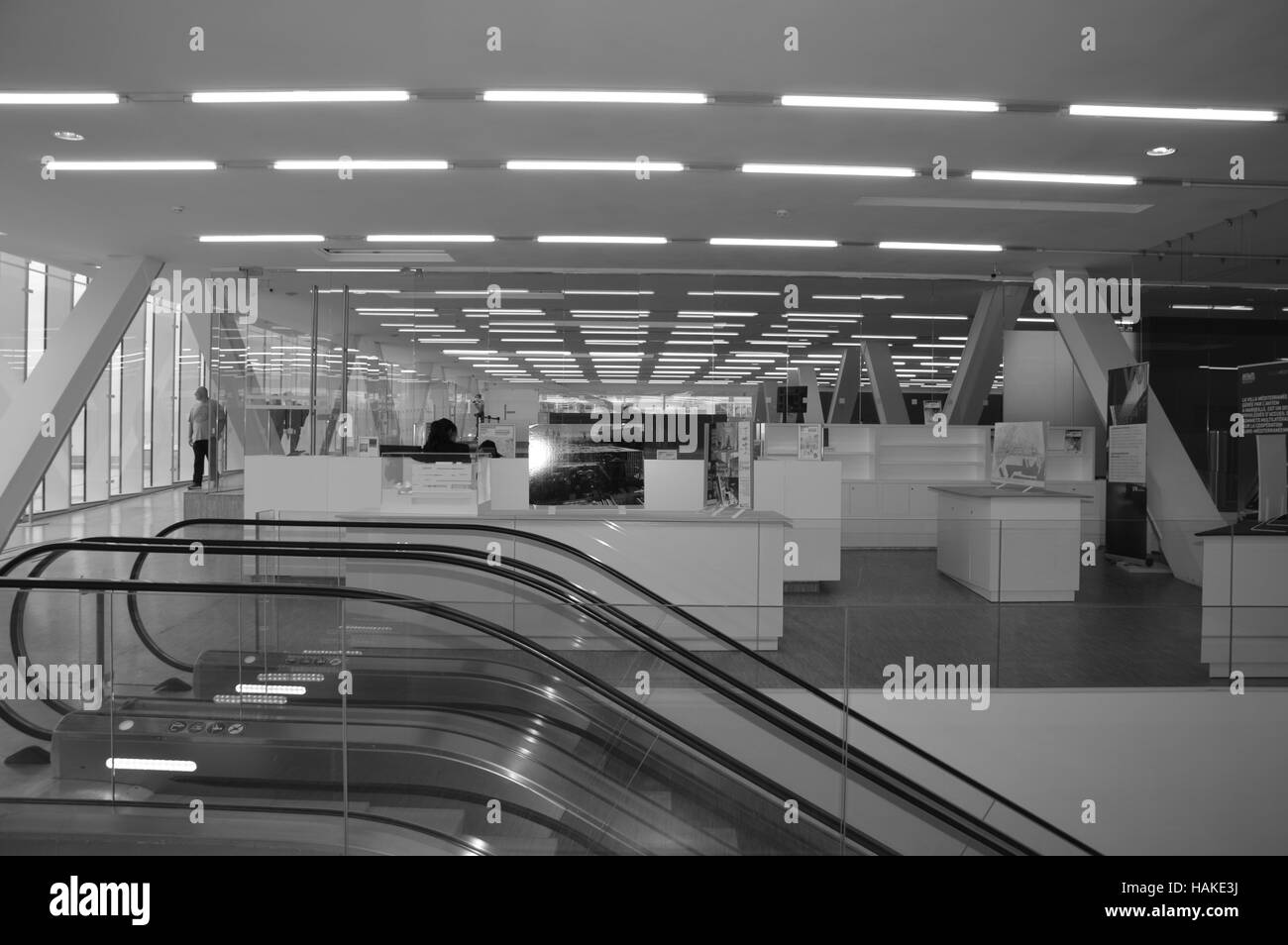 Modern art in town Black and White Stock Photos & Images - Alamy