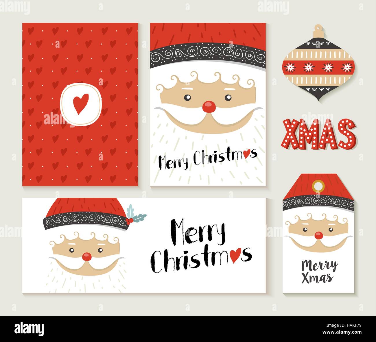 Cute santa claus hi-res stock photography and images - Alamy