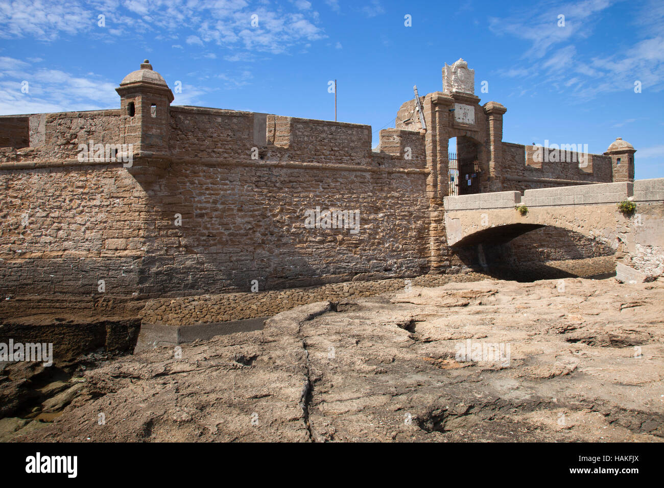 San sebastian castle cadiz hi-res stock photography and images - Alamy