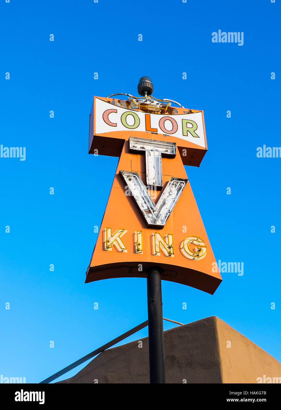 Color television 1960's hi-res stock photography and images - Alamy