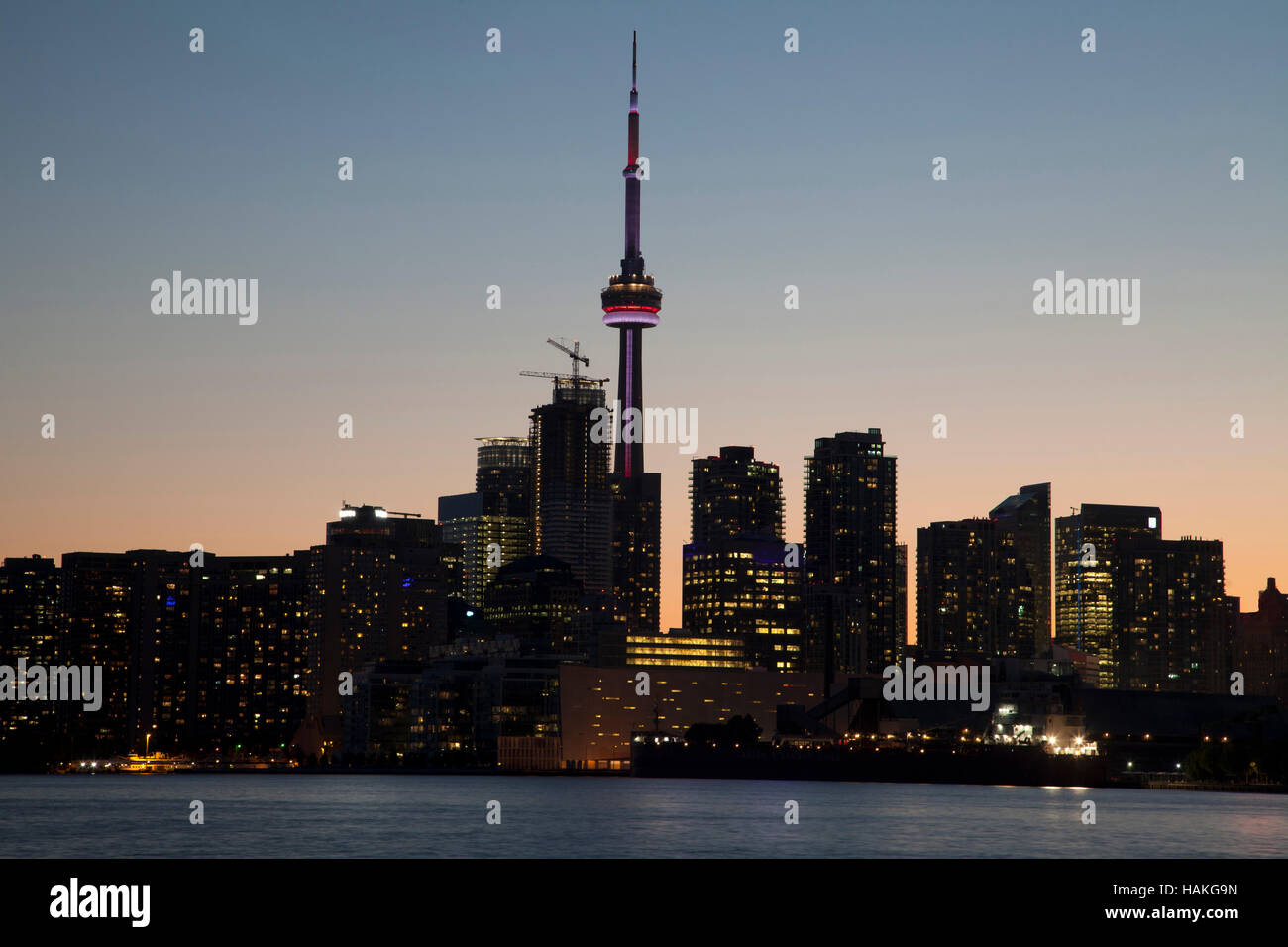 Toronto skyline in Canada Stock Photo - Alamy