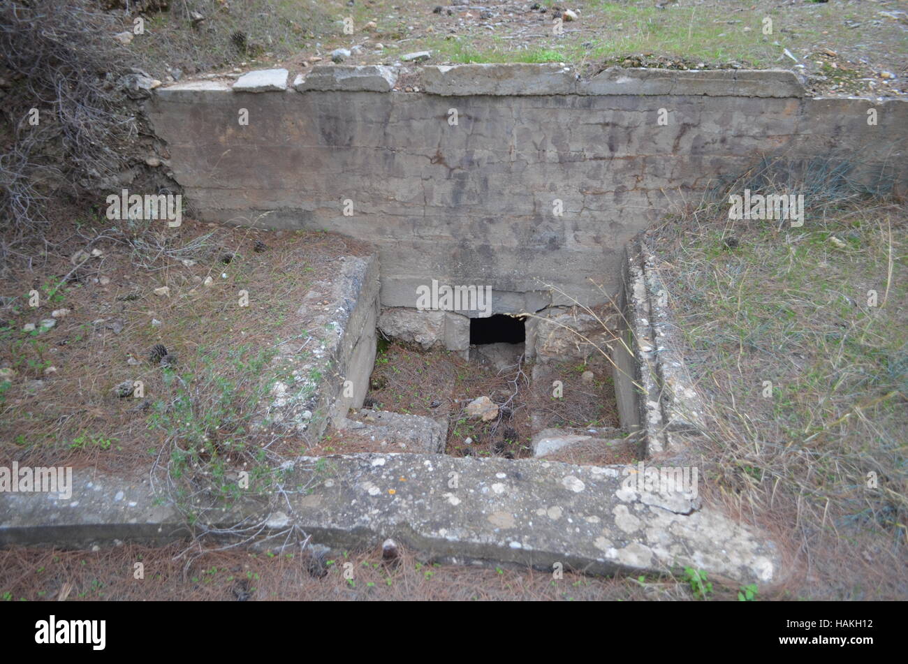 Urban Exploration in former World War II bunkers in Athens, Greece ...