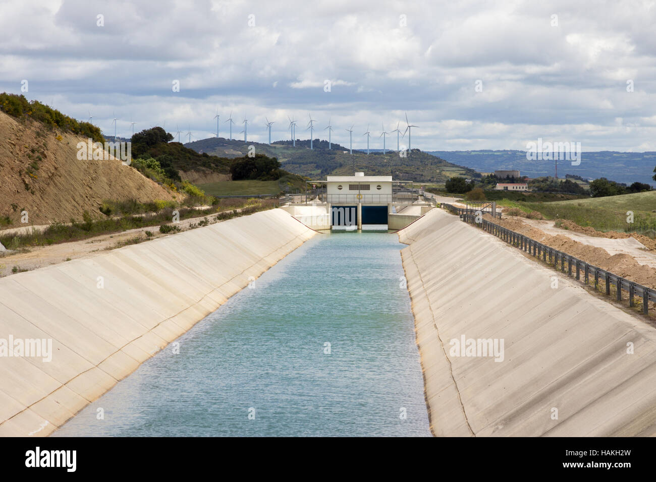 Watering water canal ditch hi-res stock photography and images - Alamy