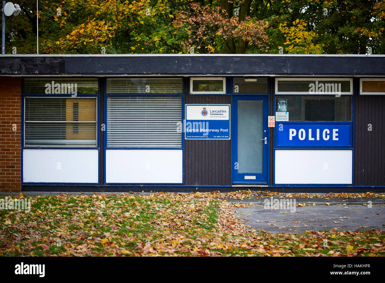 Lancashire Police Motorway station property Forton Post office ...