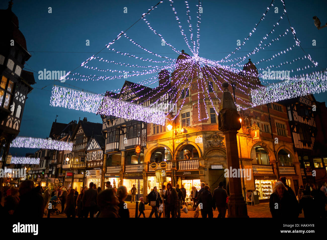 Chester town centre hi-res stock photography and images - Alamy