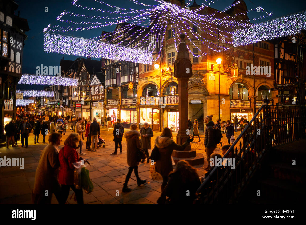 Chester town centre hi-res stock photography and images - Alamy