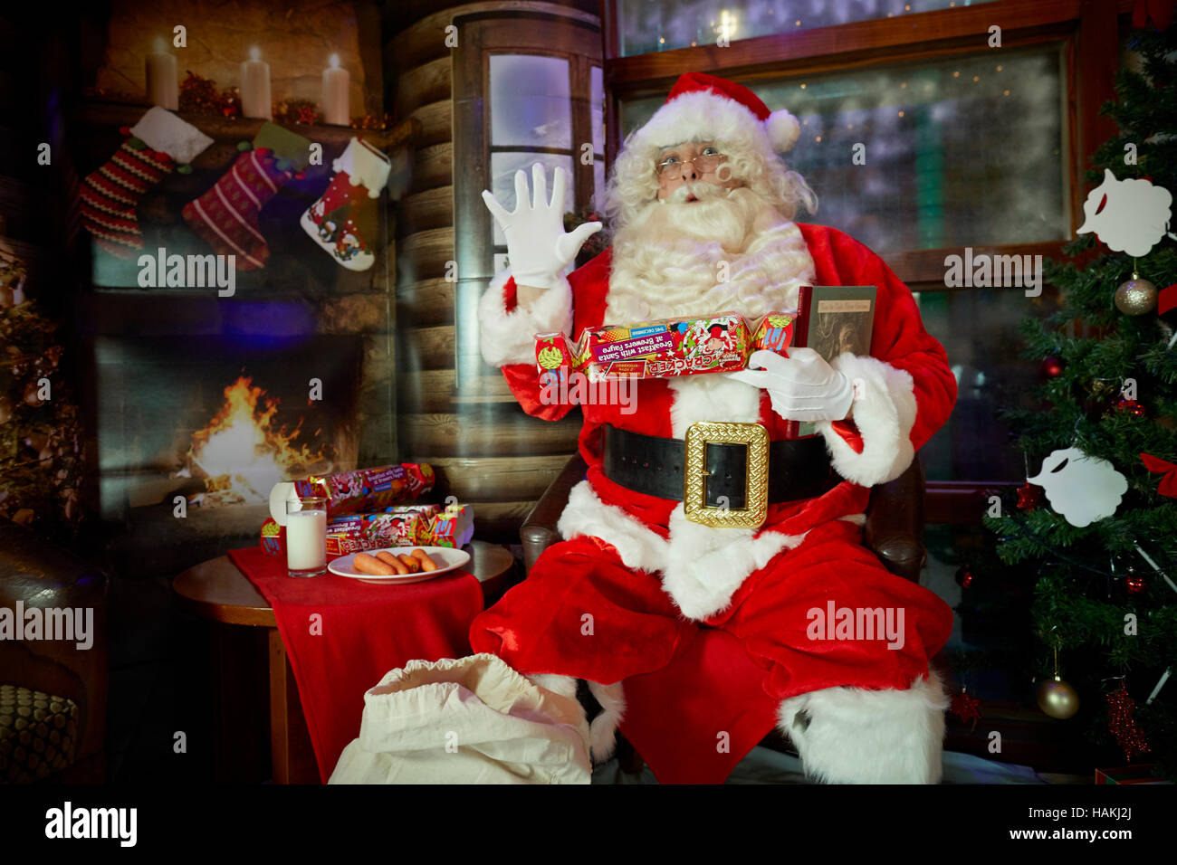 English father christmas hi-res stock photography and images - Alamy