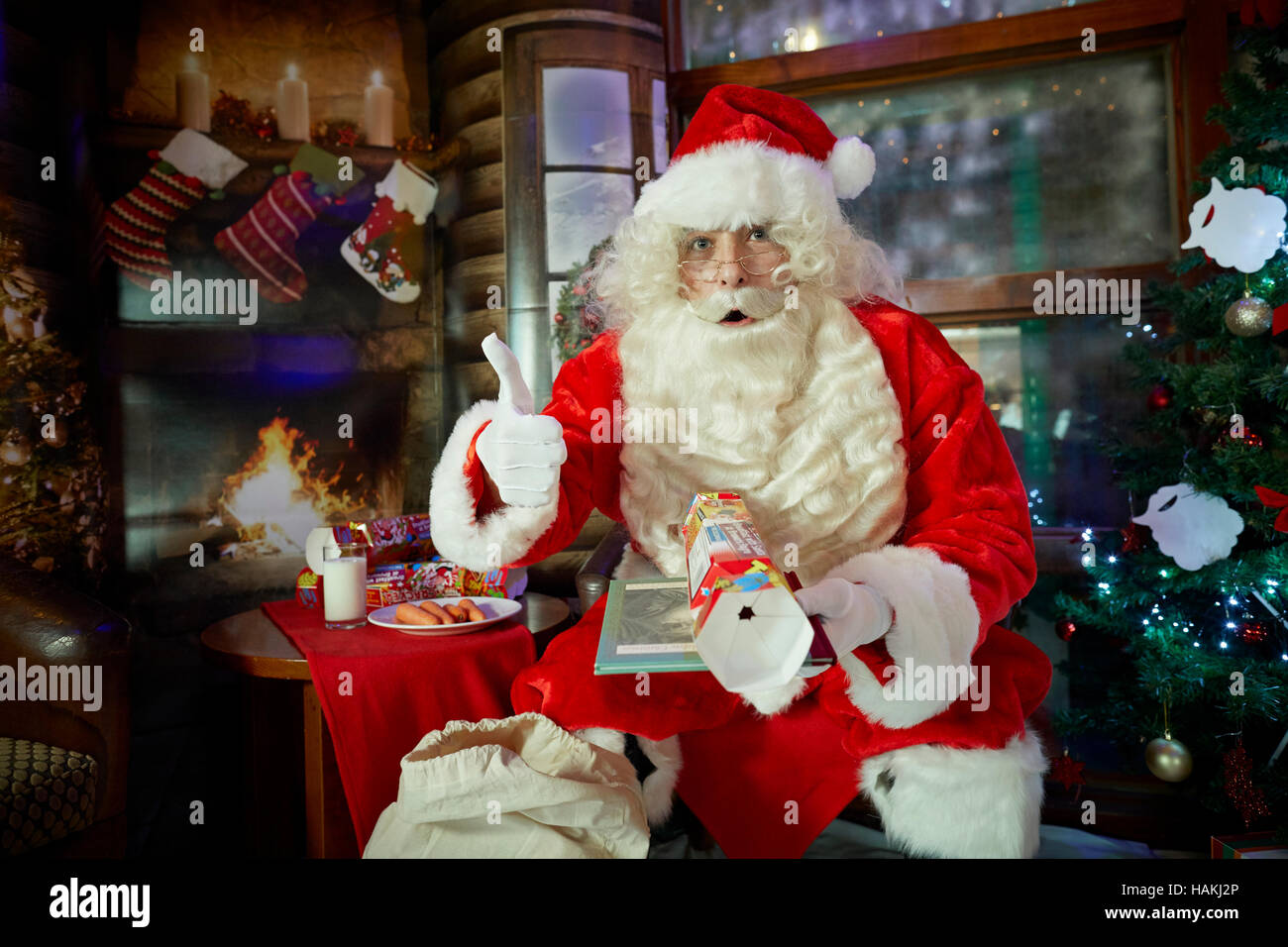 English father christmas hi-res stock photography and images - Alamy