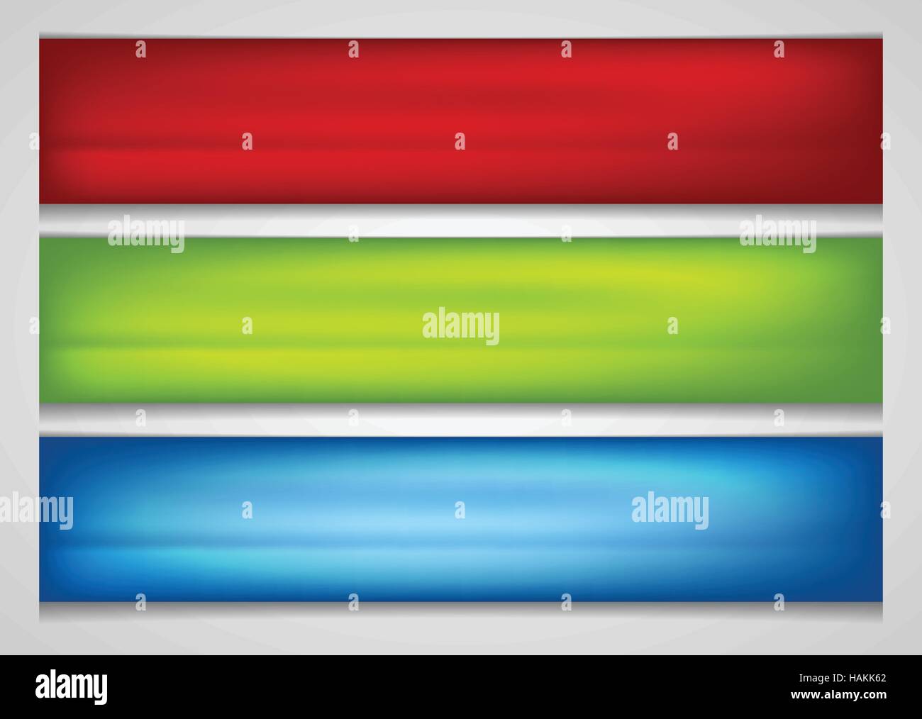 Bright smooth gradient abstract banners. Web headers vector design ...
