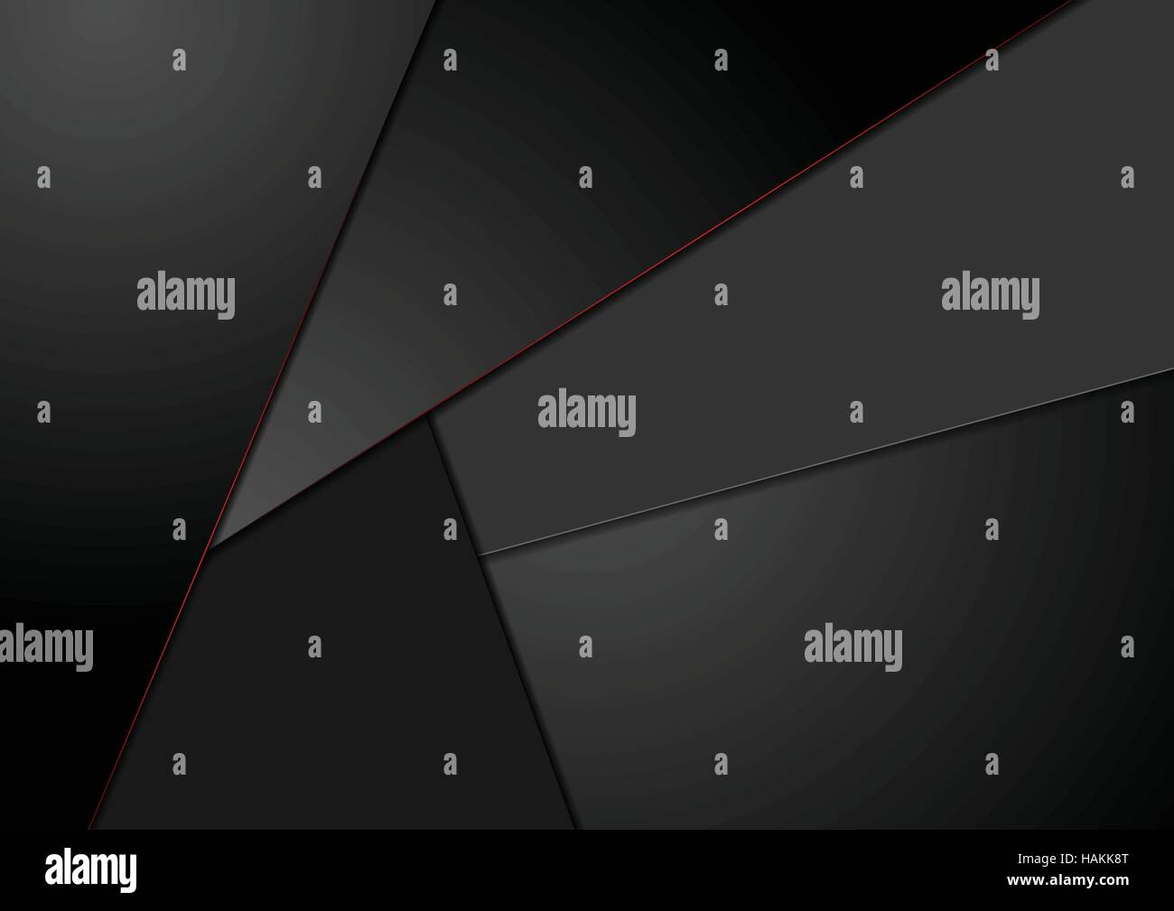 Black tech corporate background with red lines. Abstract modern vector ...