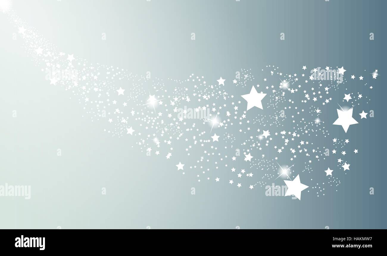 The mysterious starry space. Vector Illustration Stock Vector Image ...