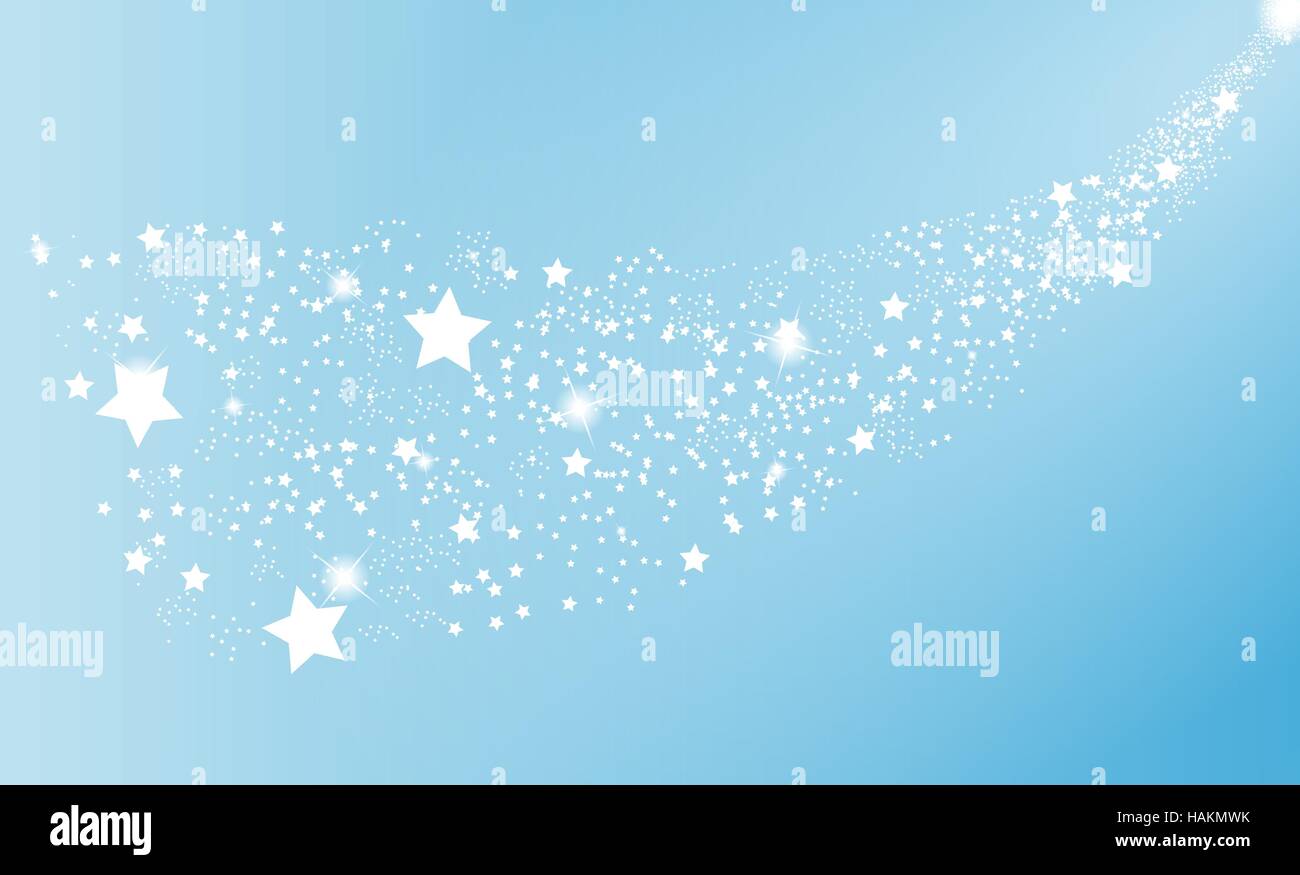 The mysterious starry space. Vector Illustration Stock Vector Image ...