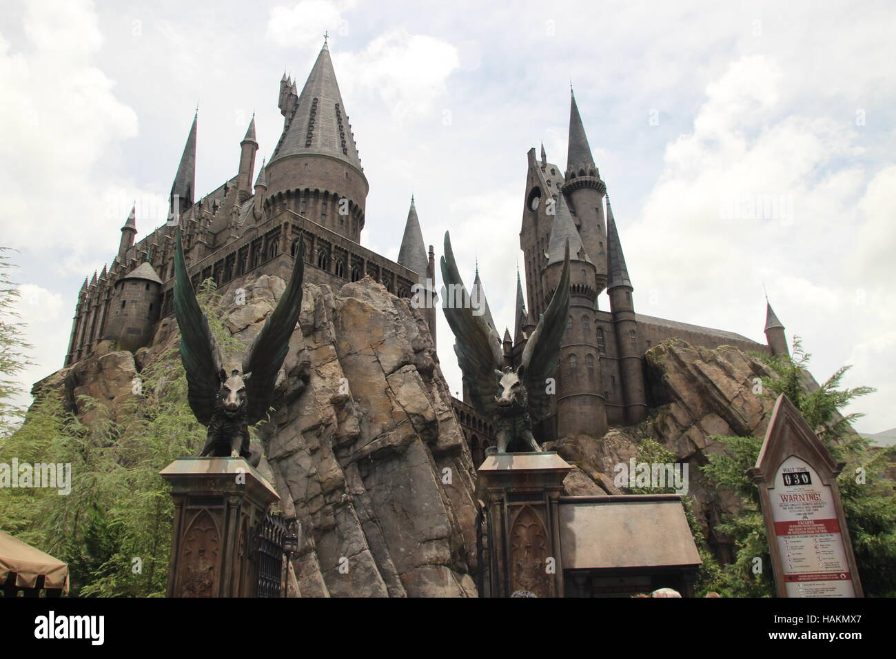 The Wizarding World of Harry Potter, Universal Studios Stock Photo - Alamy