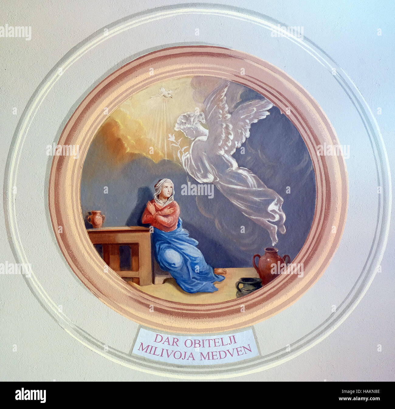 Annunciation by the archangel gabriel hi-res stock photography and images - Alamy