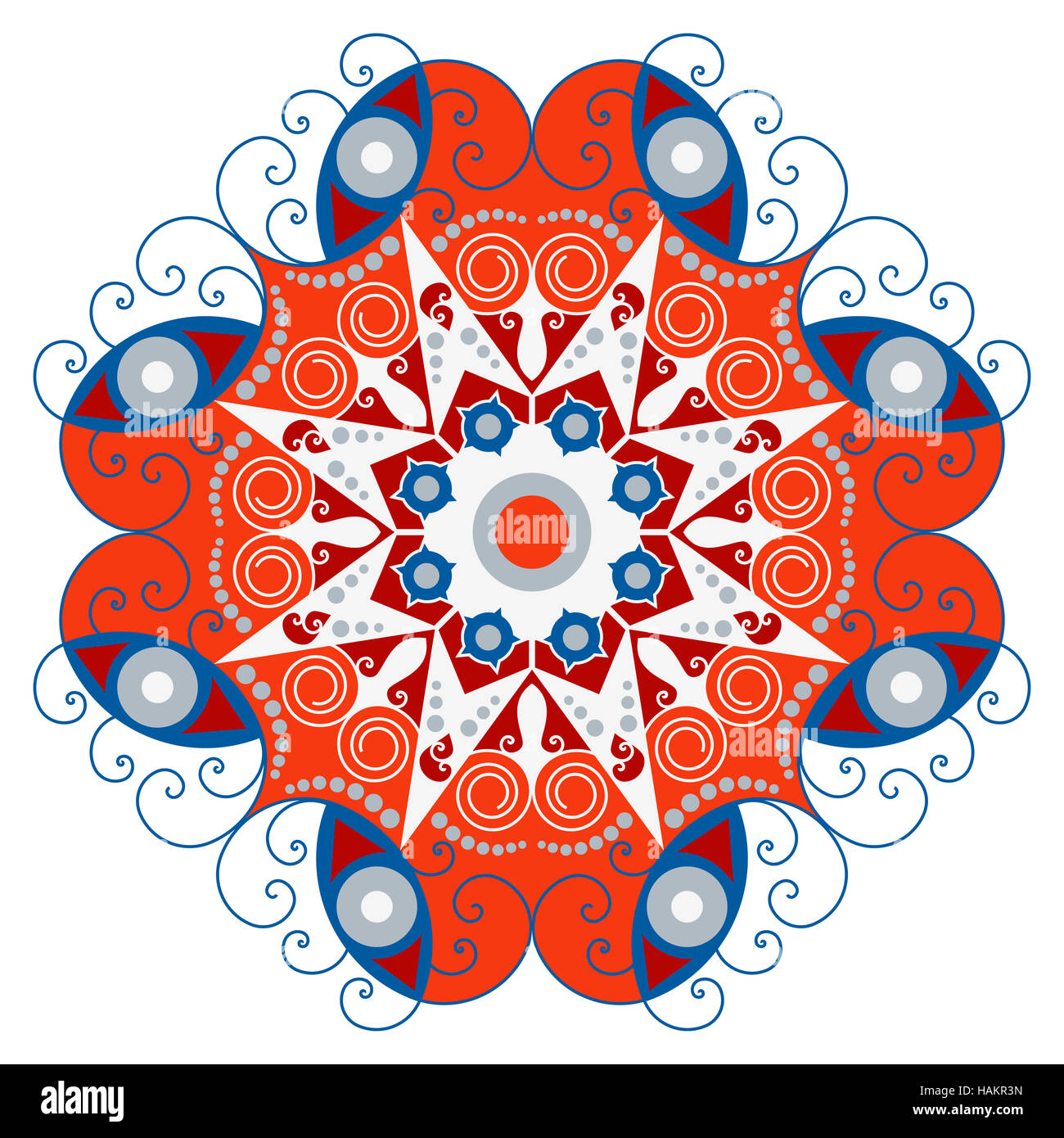 Colorful ethnic pattern. Vector element for design Stock Photo - Alamy