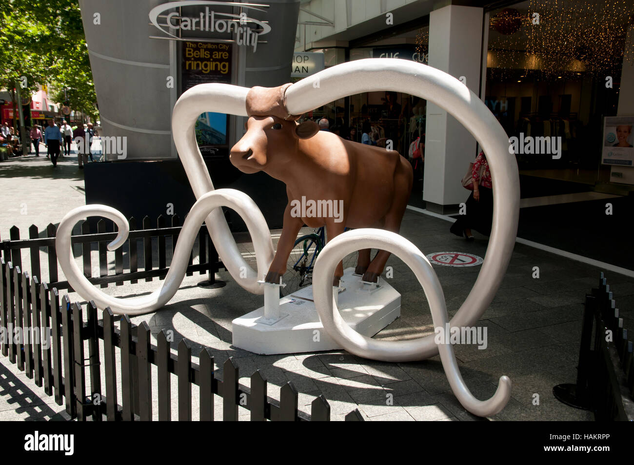 CowParade - Perth - Australia Stock Photo - Alamy