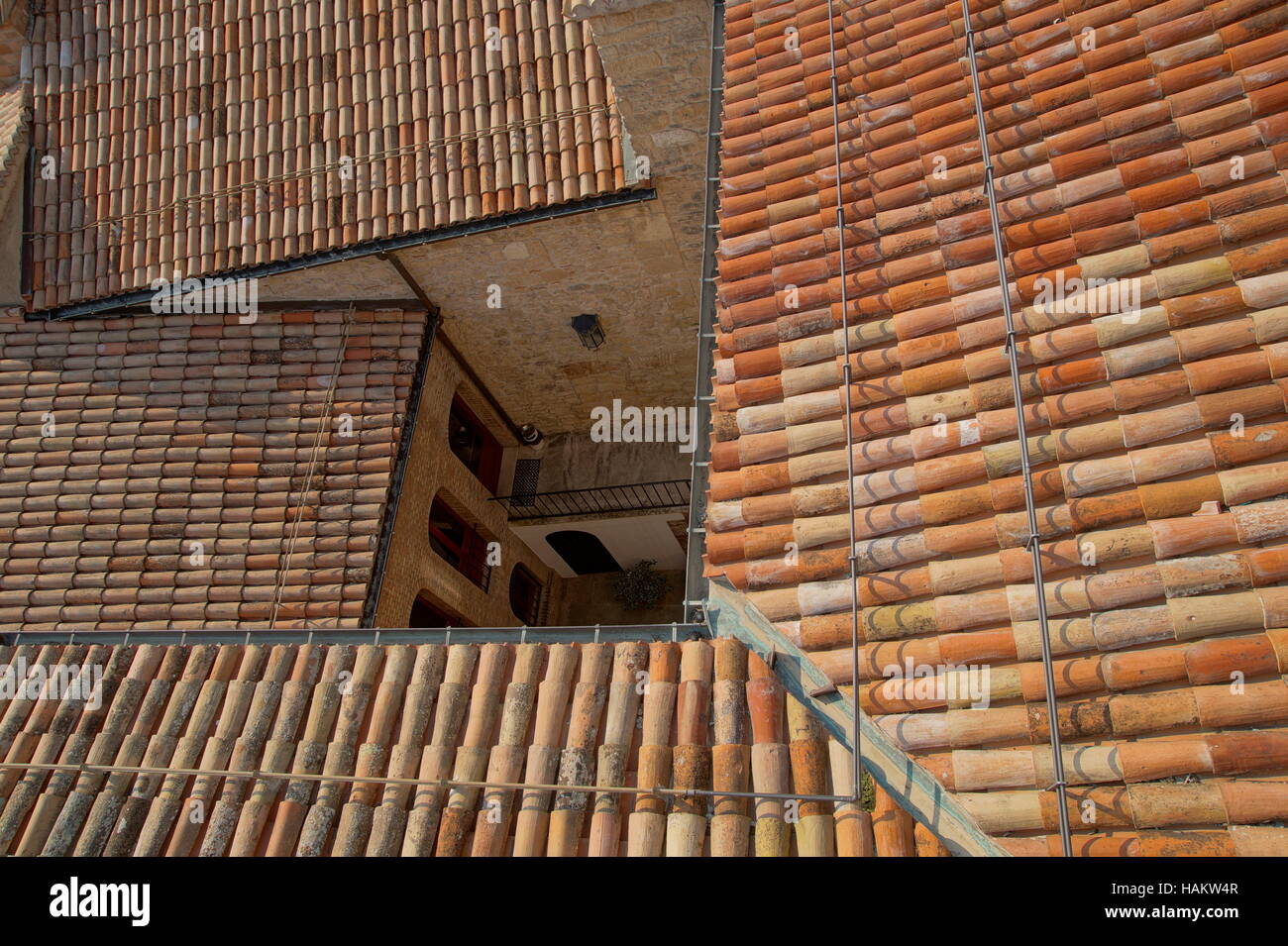 High top view of city traditional buildings Stock Photo - Alamy