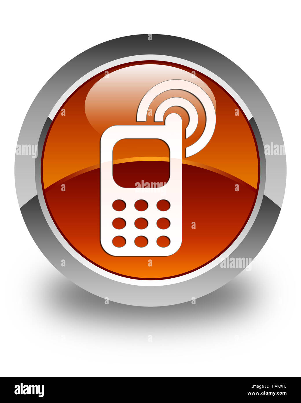Ringing mobile phone icon hi-res stock photography and images - Alamy