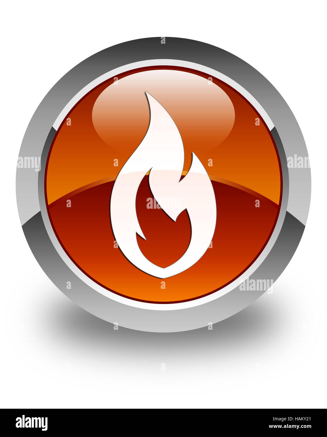 Flame icon hi-res stock photography and images - Alamy