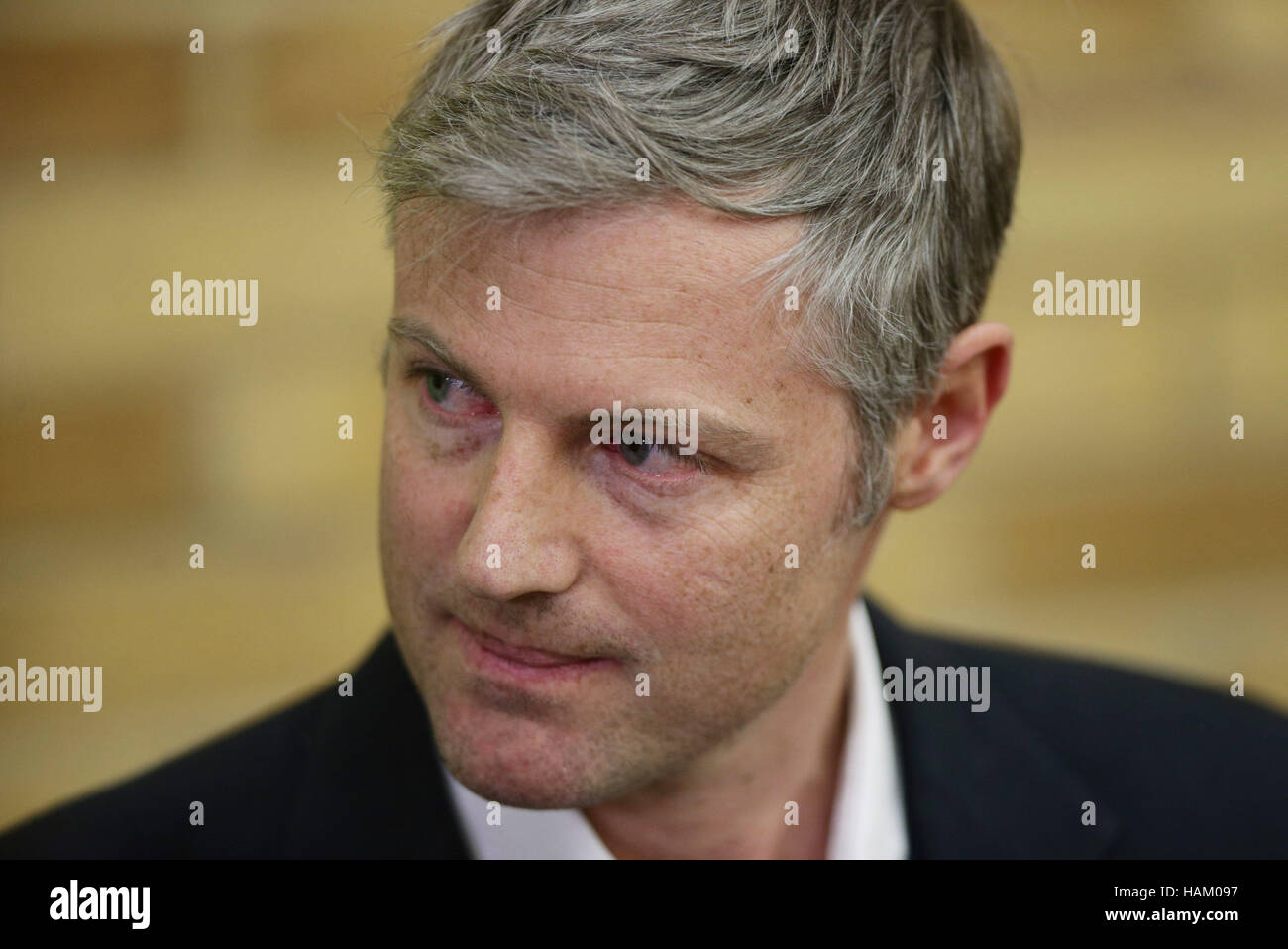 Zac Goldsmith listening to newly-elected Liberal Democrat MP Sarah ...