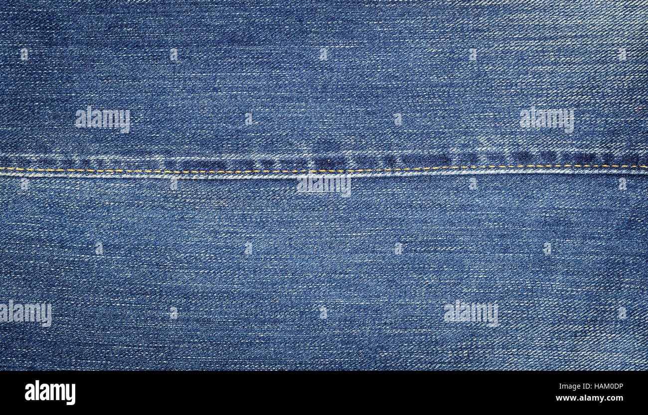 closeup of denim jeans texture with seams Stock Photo - Alamy