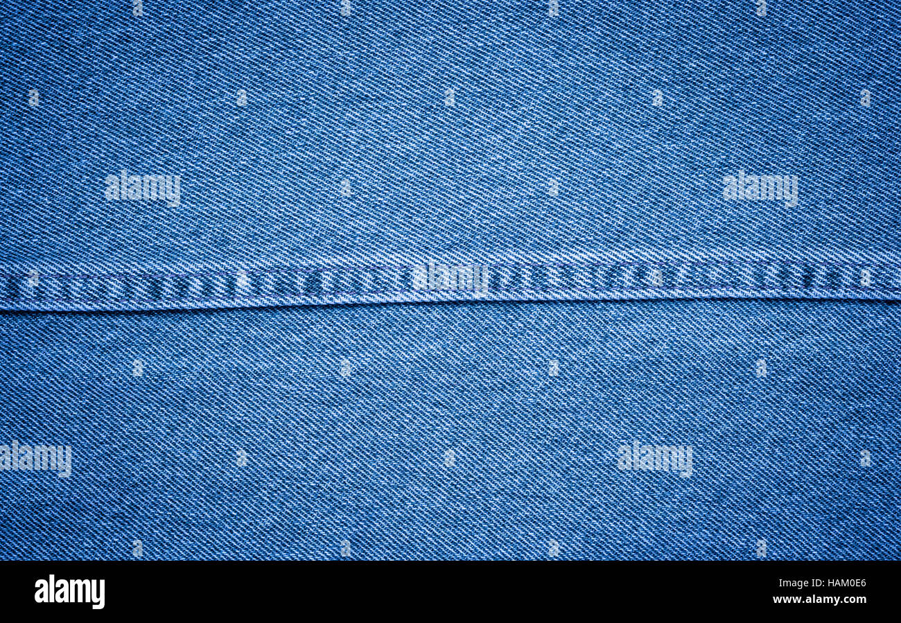 closeup of denim jeans texture with seams Stock Photo - Alamy
