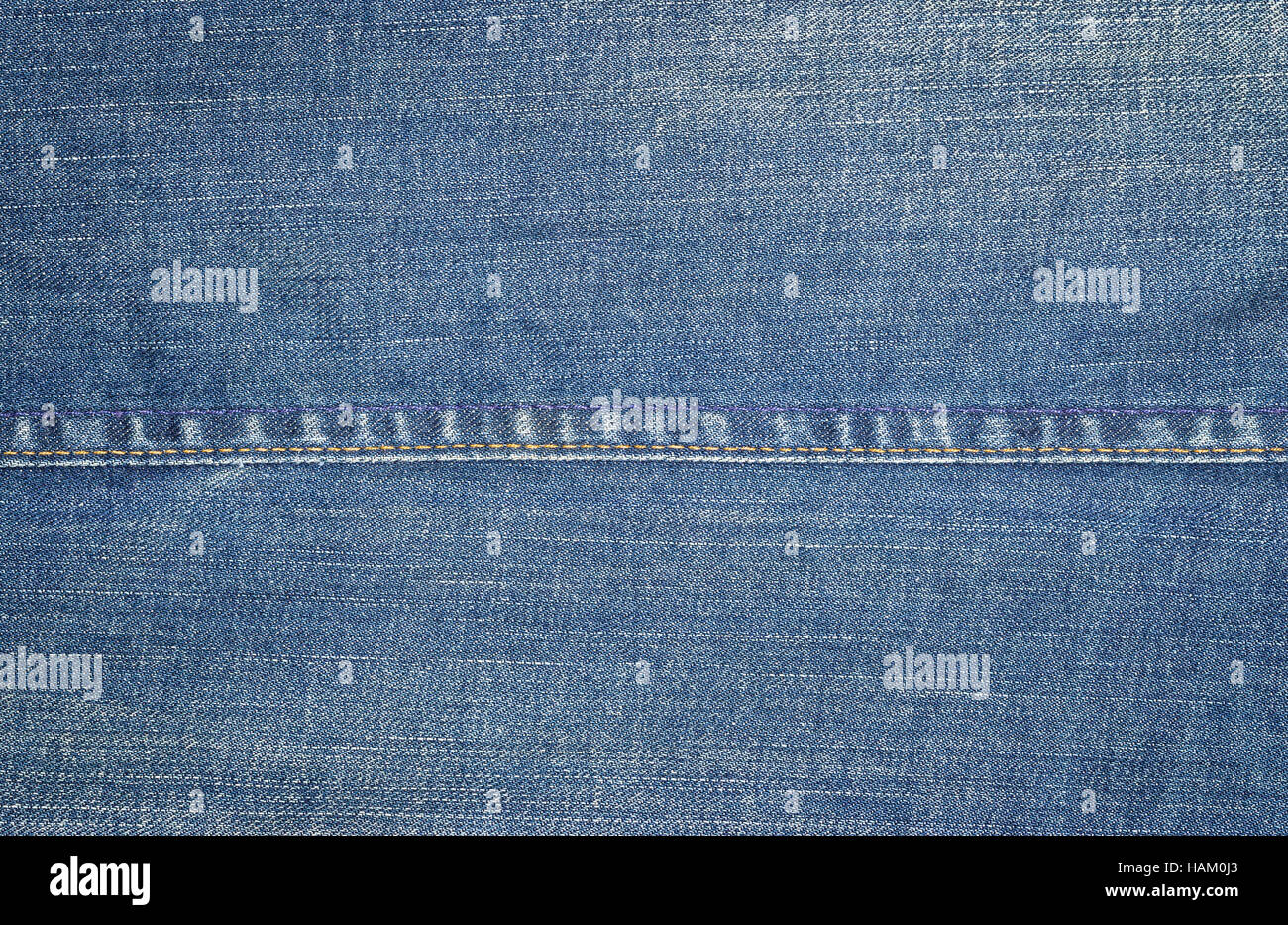 closeup of denim jeans texture with seams Stock Photo - Alamy