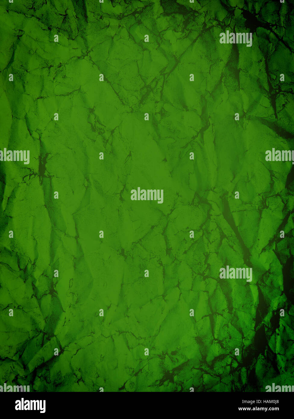 blank page of old vintage stained green paper Stock Photo - Alamy