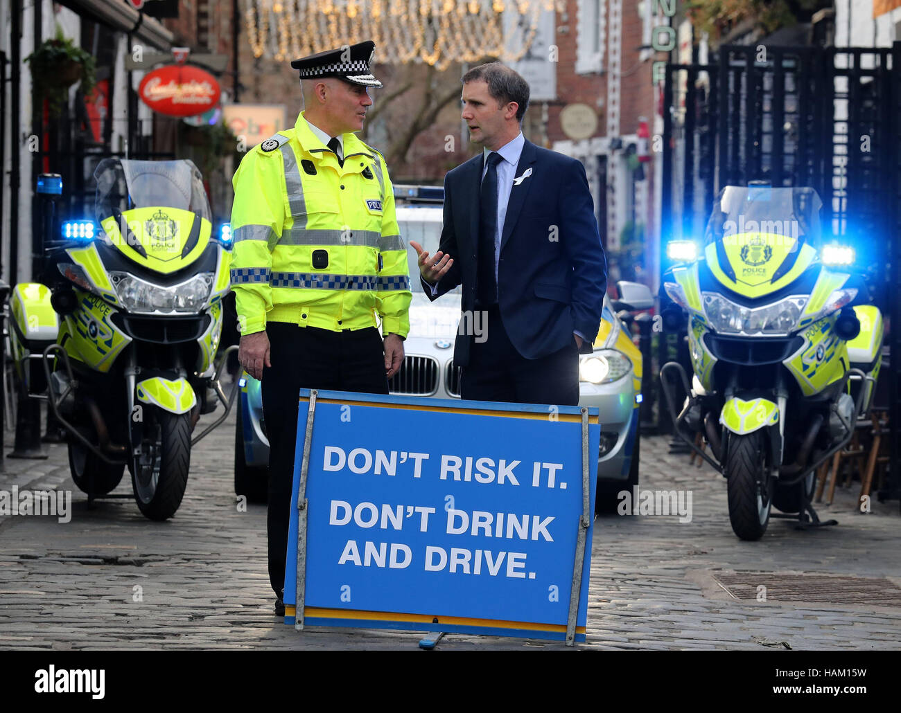 Scottish Justice Secretary Michael Matheson(r) joins Police Scotland ...