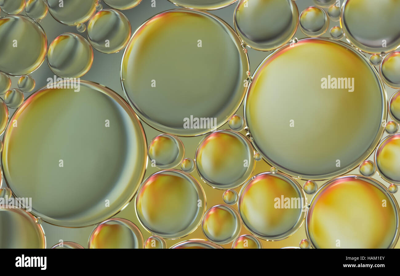 water bubbles abstract light illumination Stock Photo - Alamy