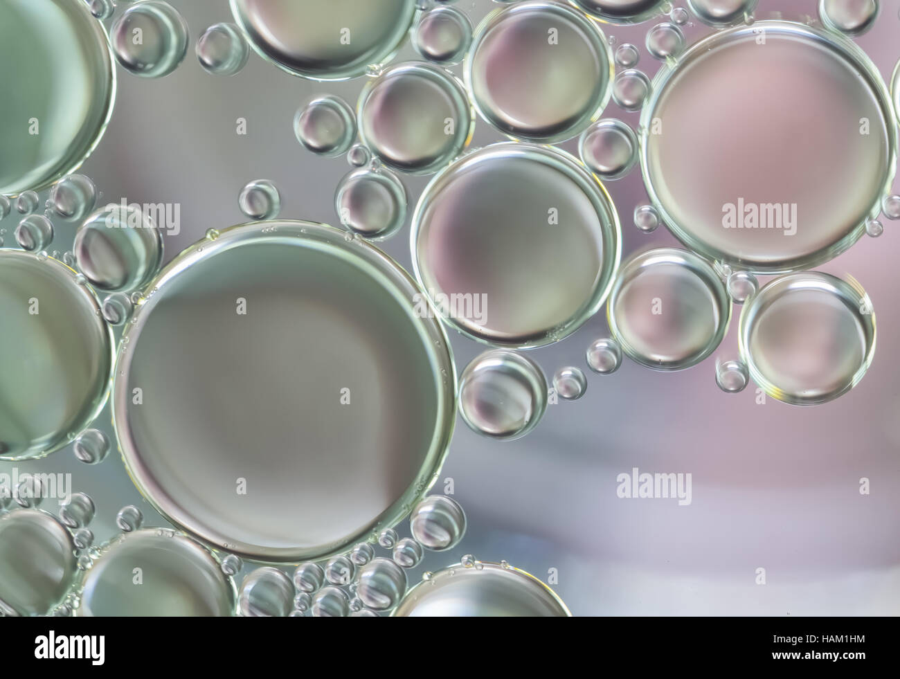 water bubbles abstract light illumination Stock Photo - Alamy