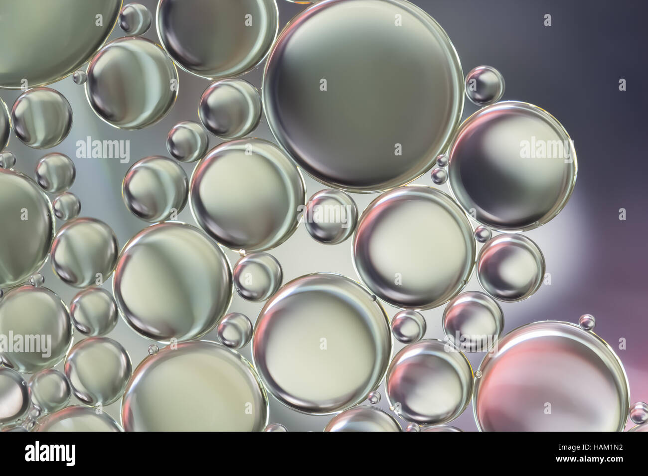 water bubbles abstract light illumination Stock Photo - Alamy