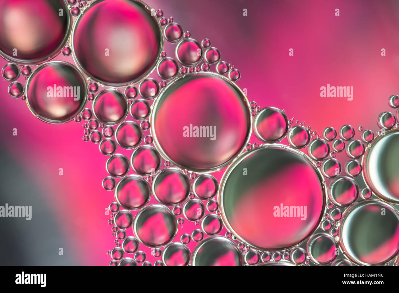 water bubbles abstract light illumination Stock Photo - Alamy
