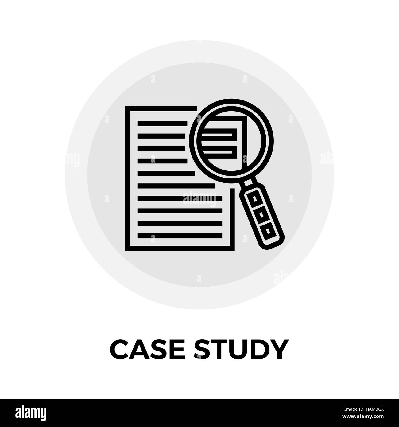 Case Study Services Icon Vector. Case Study Icon Flat. Case Study Icon ...