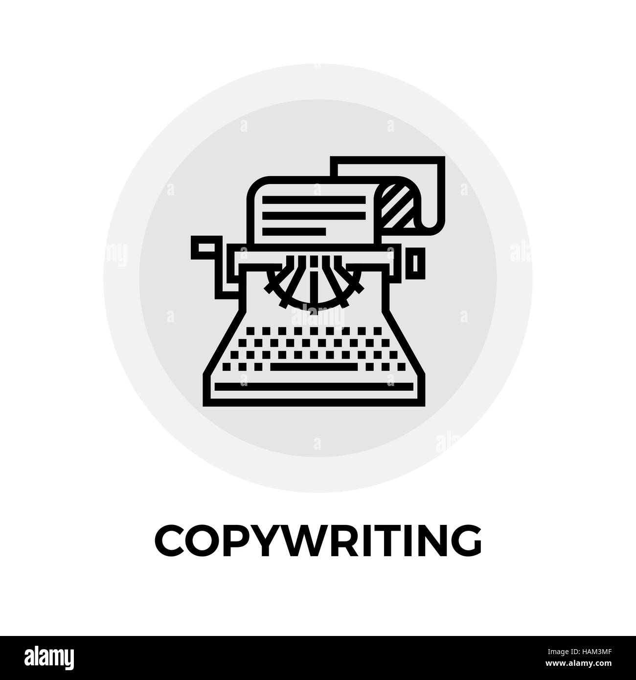 Copywriting Icon Vector. Copywriting Icon Flat. Copywriting Icon Image ...