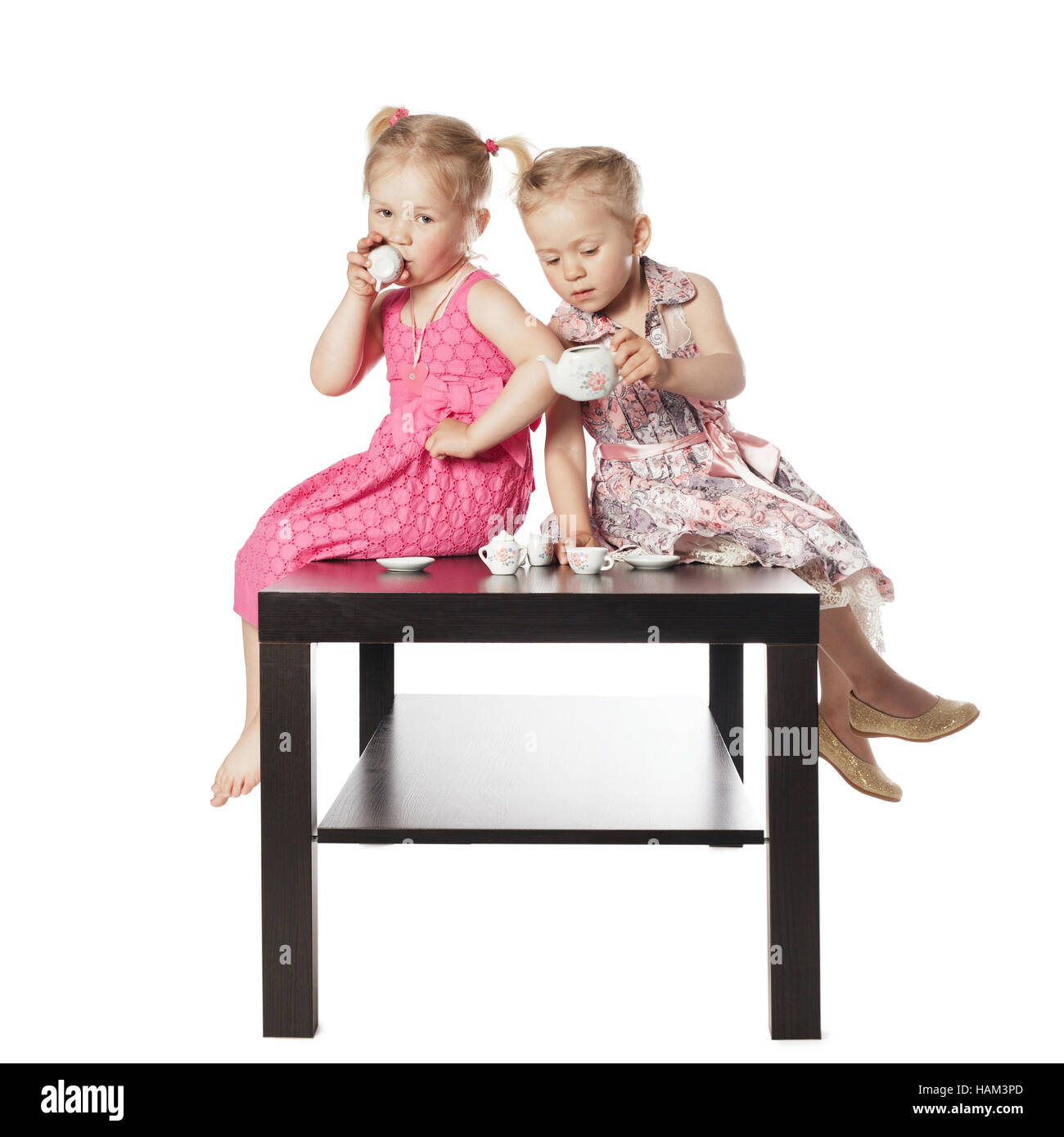 Happy breakfast kids Cut Out Stock Images & Pictures - Alamy