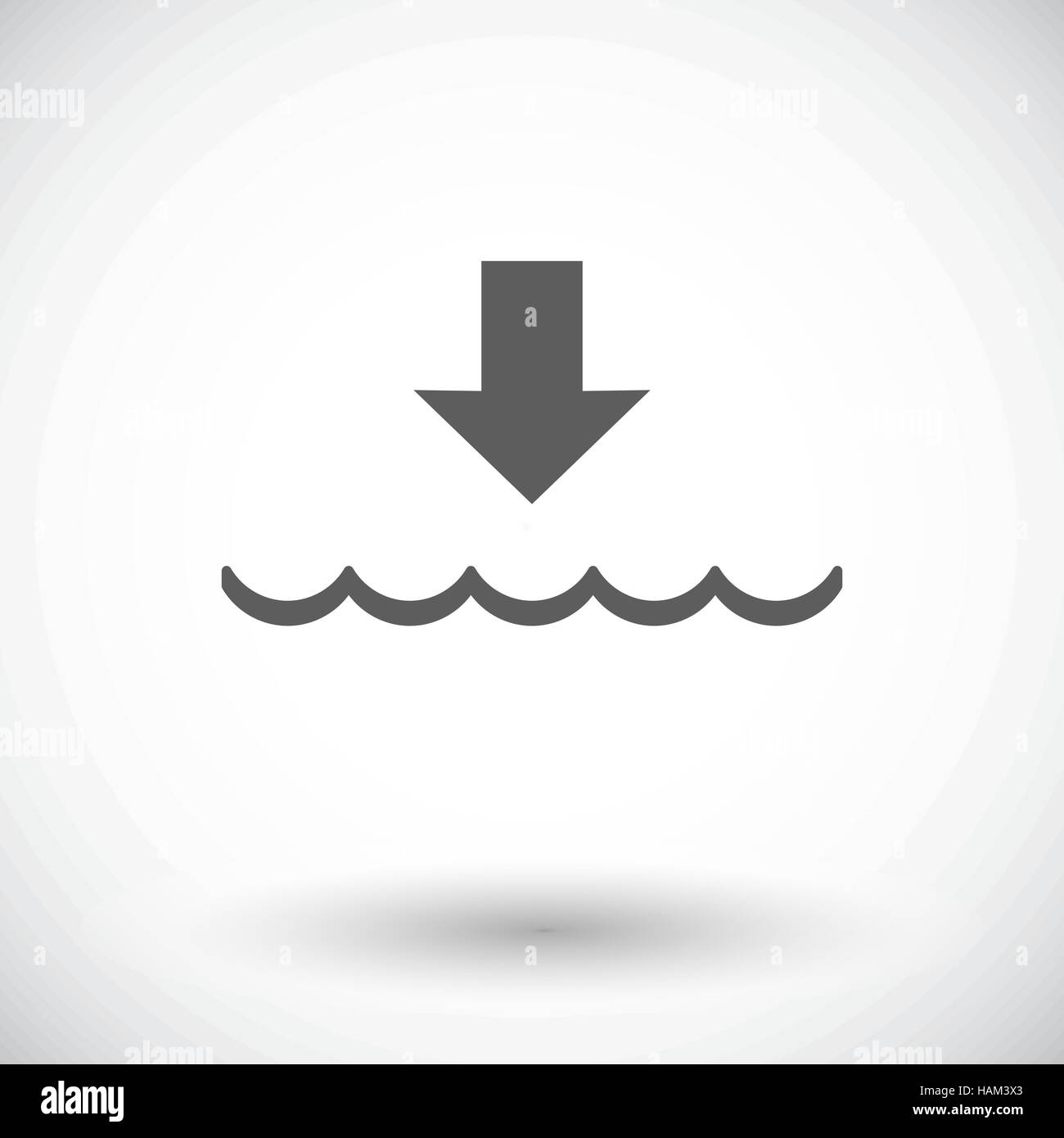 Edd. Single flat icon on white background. Vector illustration Stock ...