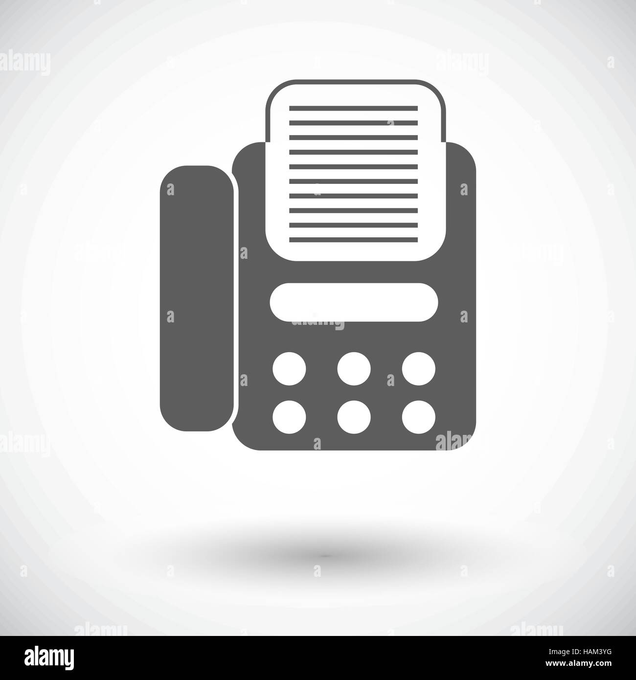 Fax machine Stock Vector Images - Alamy