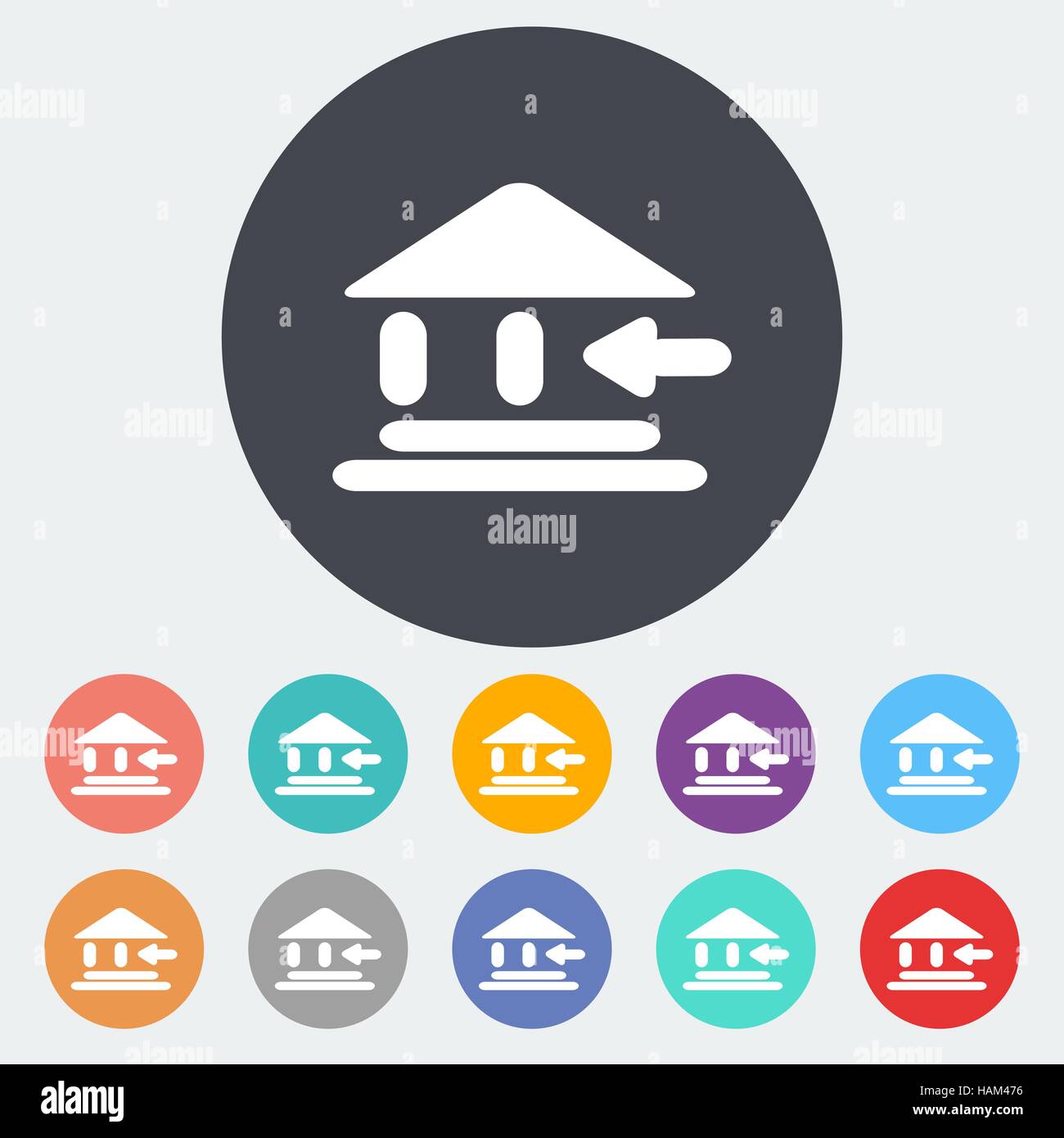 Entry single icon Stock Vector Image & Art - Alamy