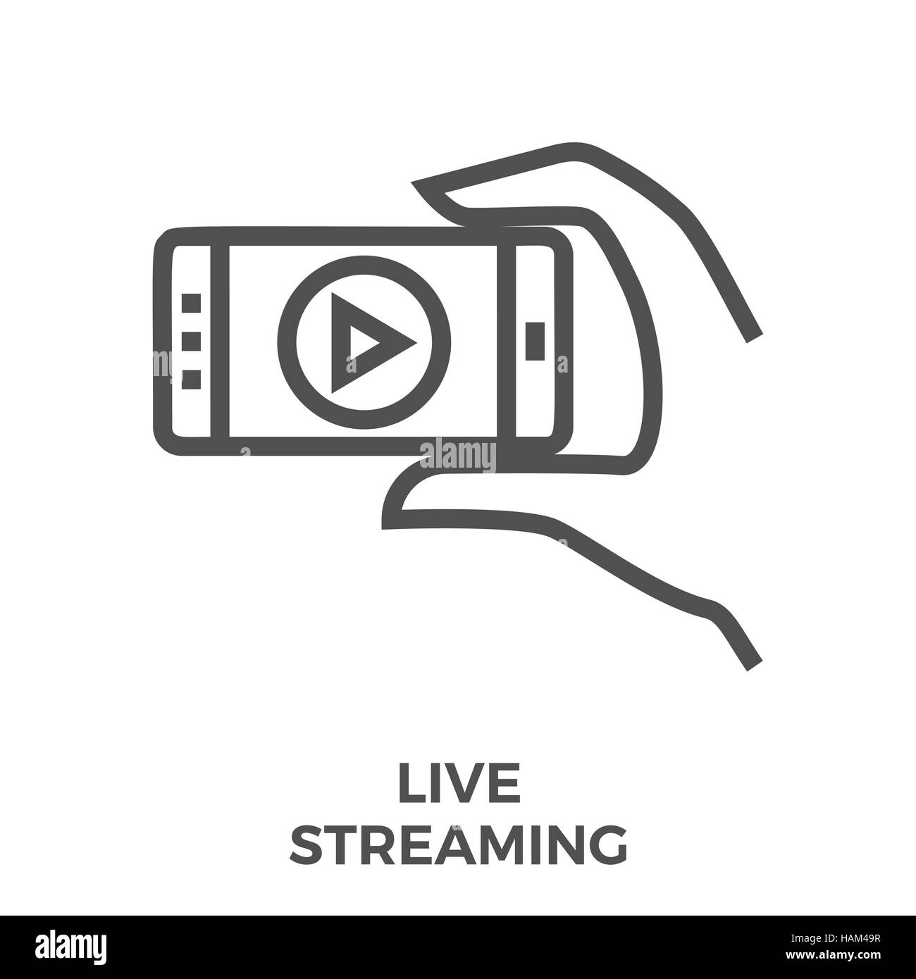 Smart streaming Black and White Stock Photos & Images - Alamy