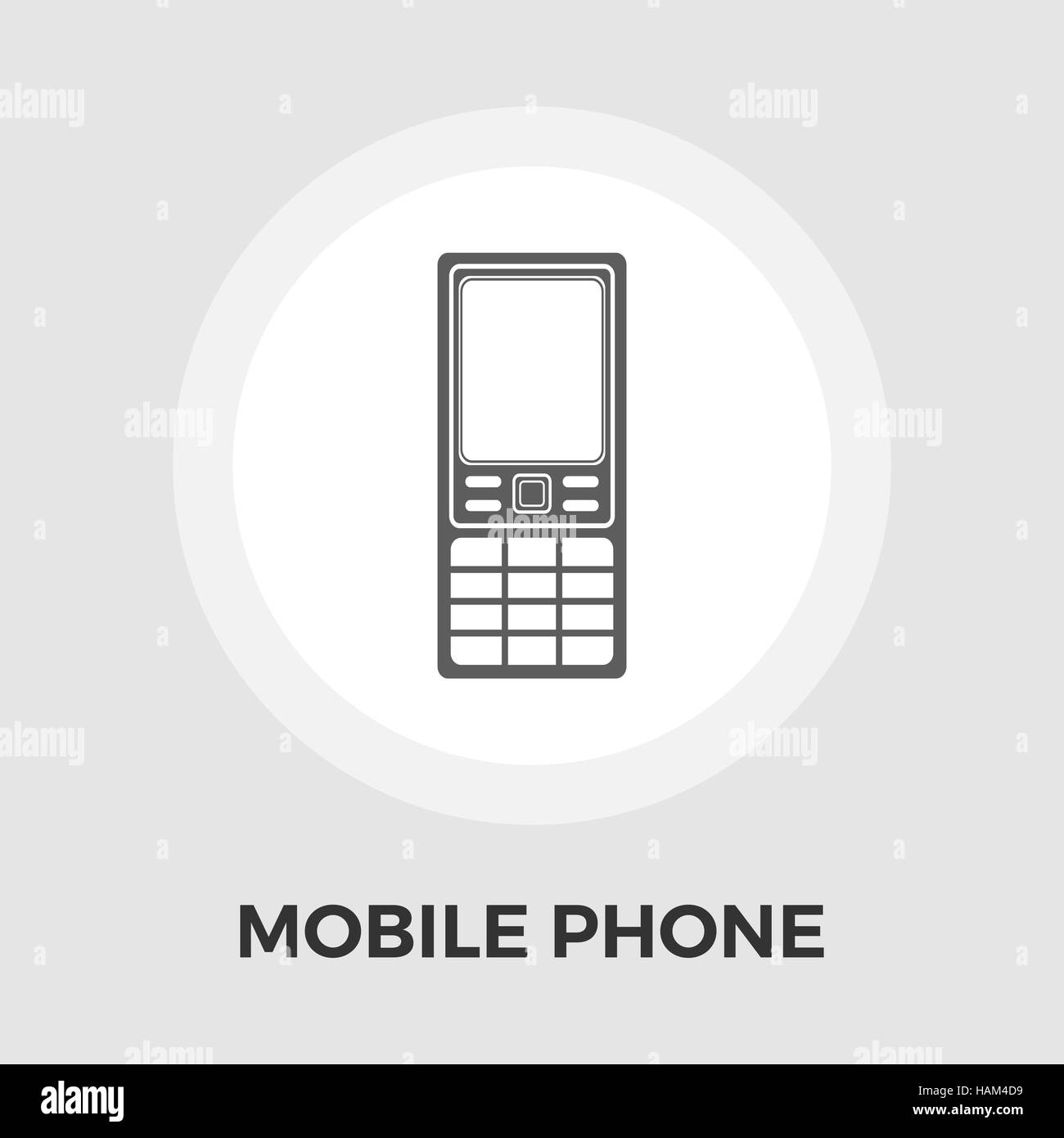 Phone icon vector. Flat icon isolated on the white background. Editable ...