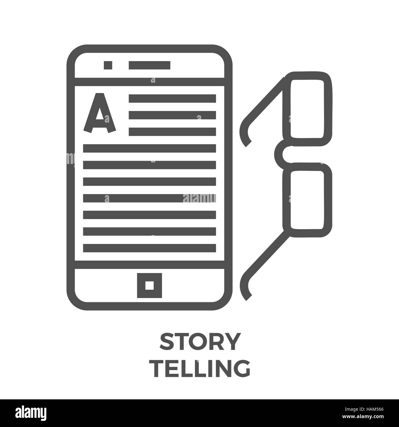 Story telling Stock Vector Images - Alamy