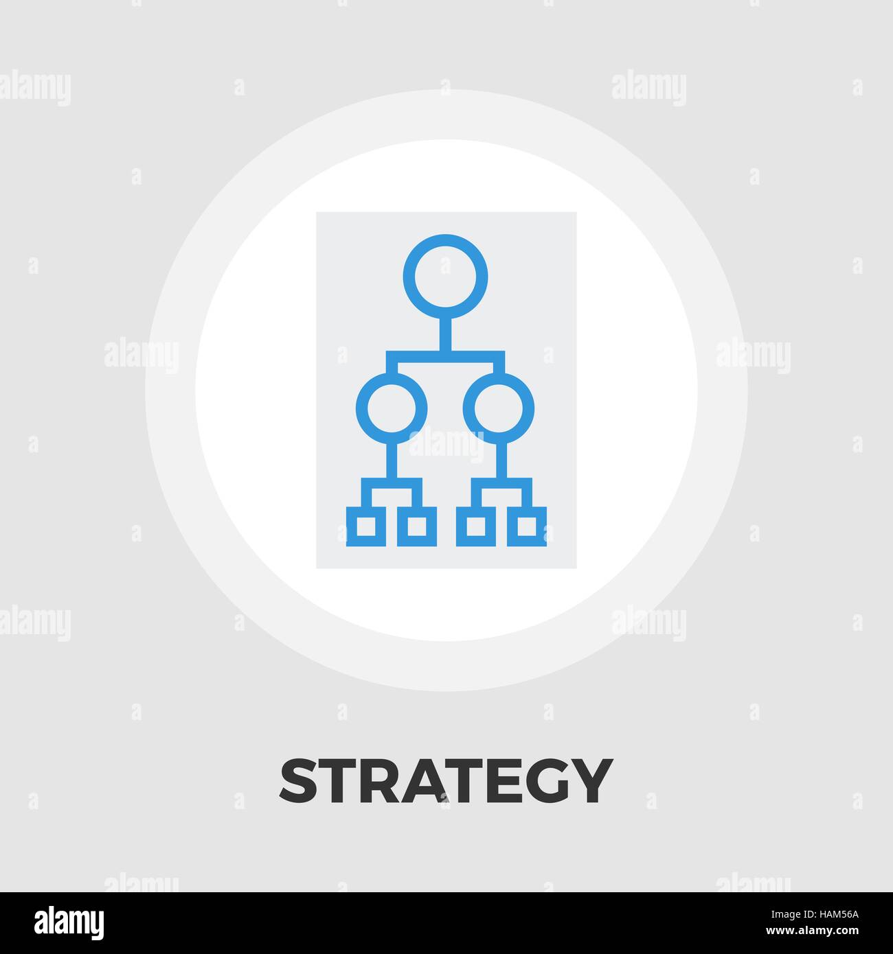 Flowchart icon vector. Flat icon isolated on the white background ...