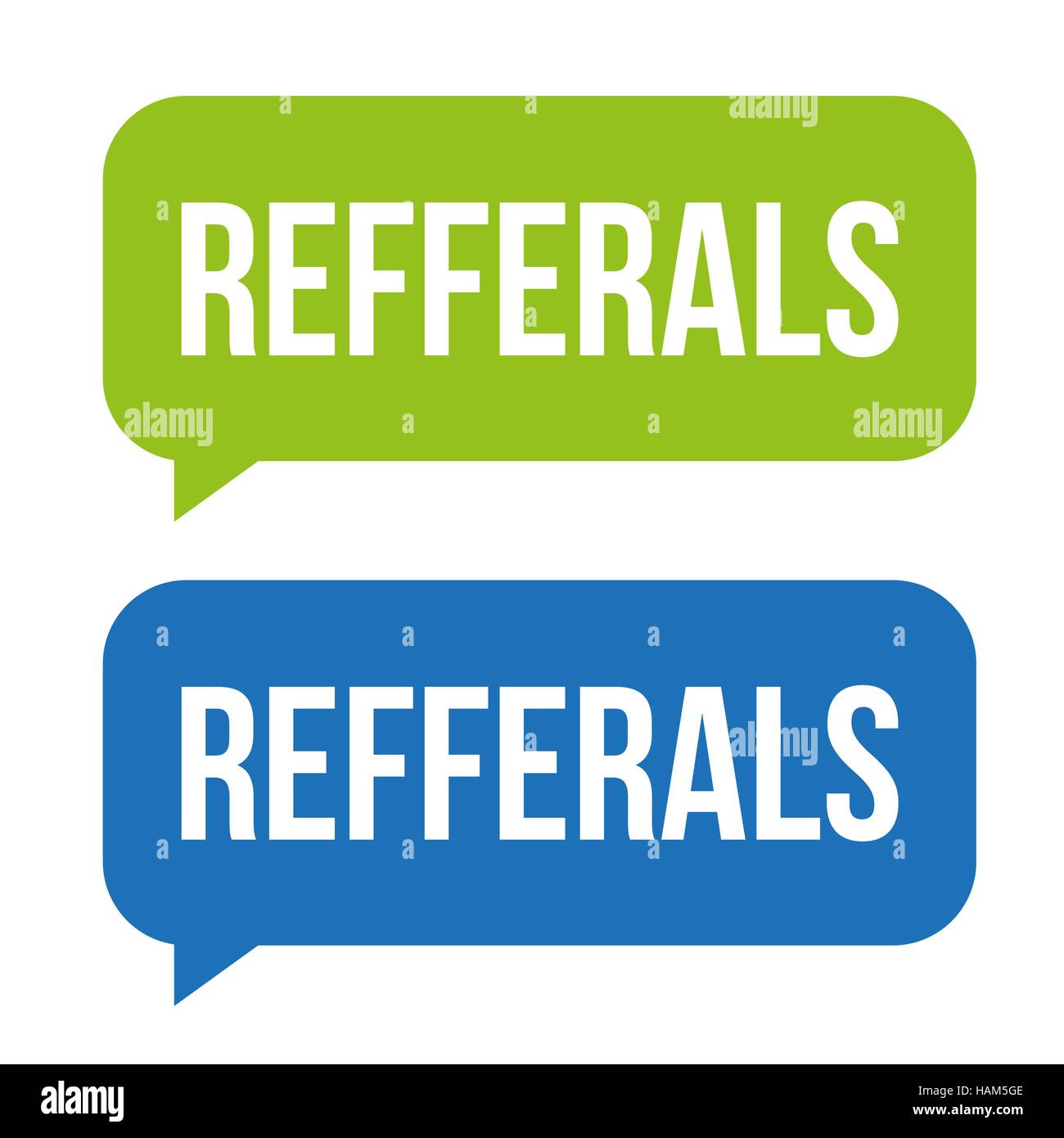 Referral marketing reference Stock Vector Images - Alamy